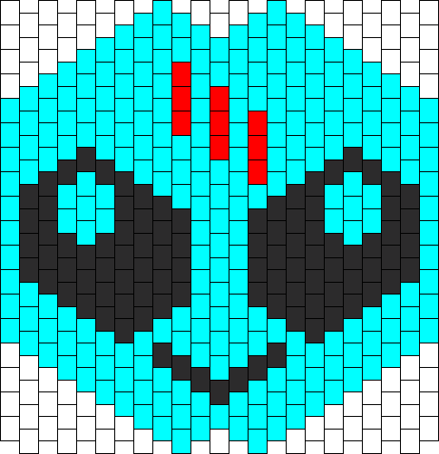 Download Skrillex Alien Mask Bead Pattern - Kandi Mask Patterns ...