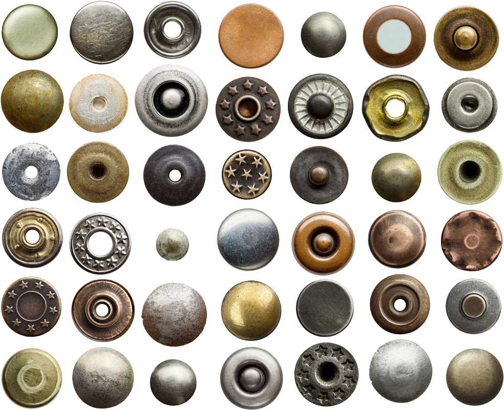 Download Graphic Freeuse Stock Button Clip Rivet PNG Image with No ...