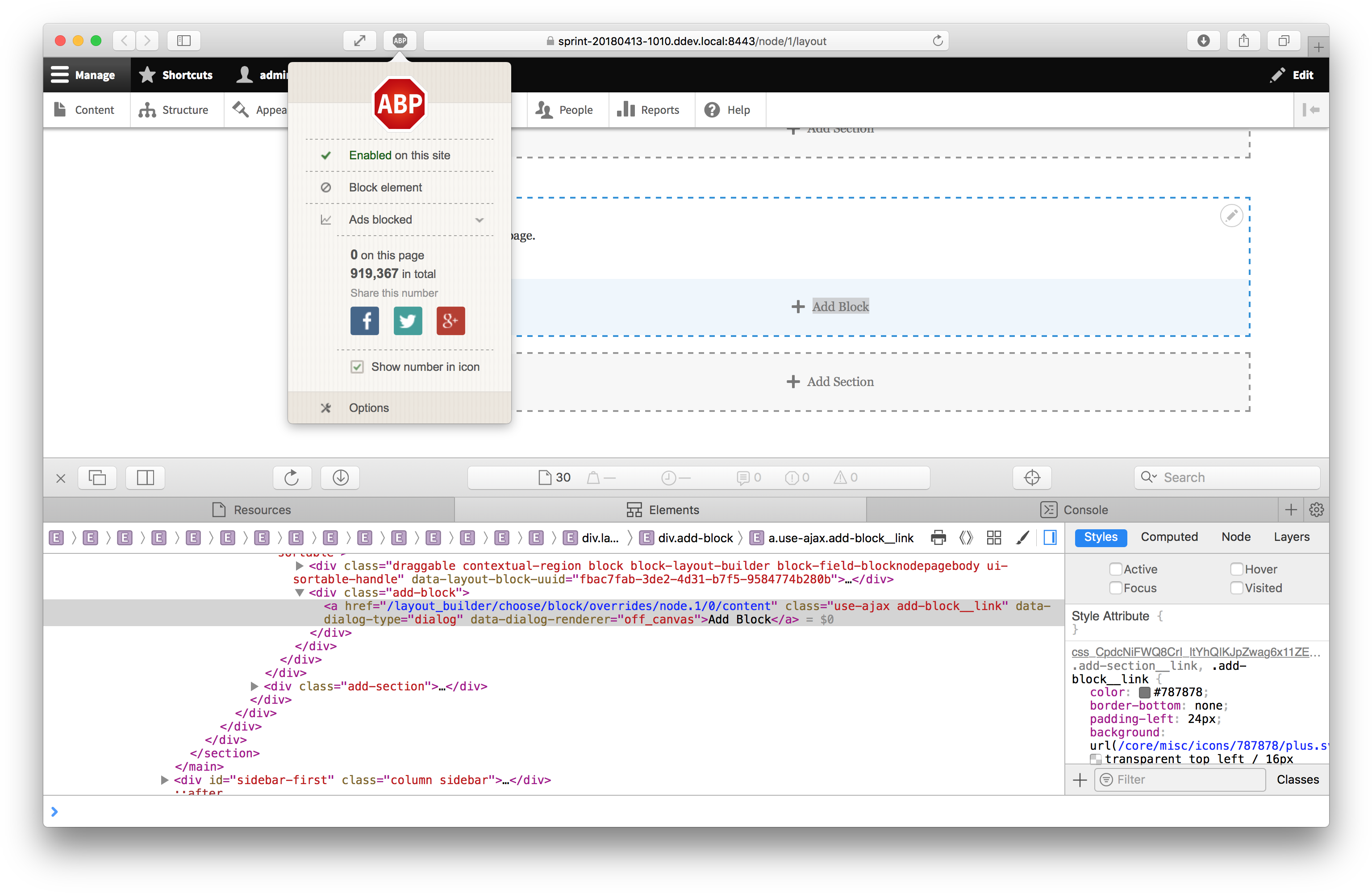 Download Screen Shot 2018 04 13 At - Adblock PNG Image with No ...