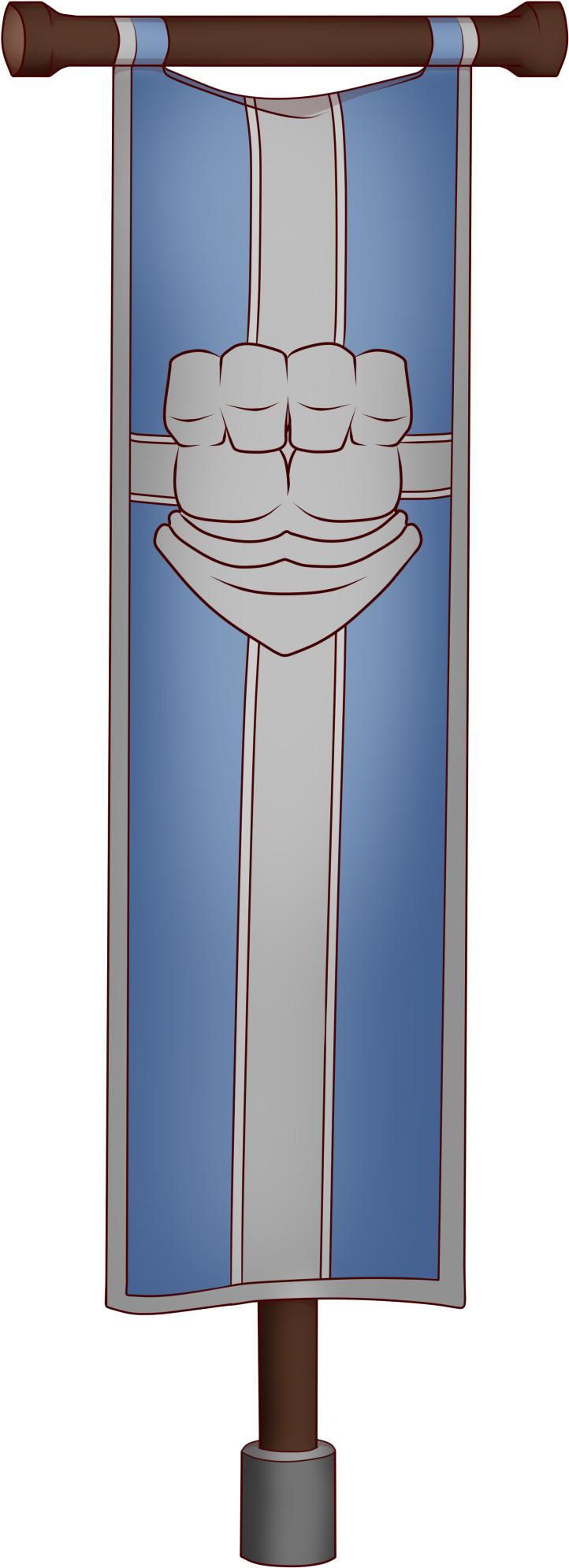 Download Silver Hand Flag By Mischiart-d8dpf0r - Door PNG Image with No ...