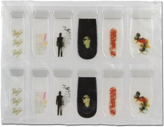 Download Fingernail Decals - Panic At The Disco Nail Stickers PNG Image ...