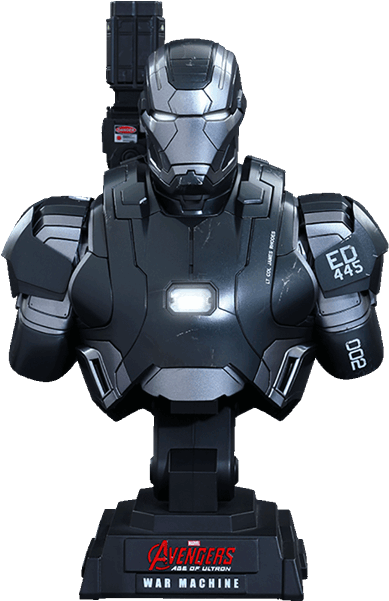 Download Hot Toys Marvel Age Of Ultron War Machine Mark Ii 1:4 PNG ...