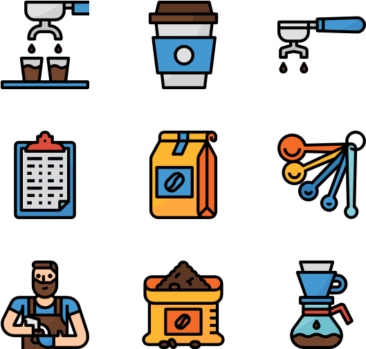 Coffee Shop - Barista Icon Png - Free Transparent PNG Download - PNGkey
