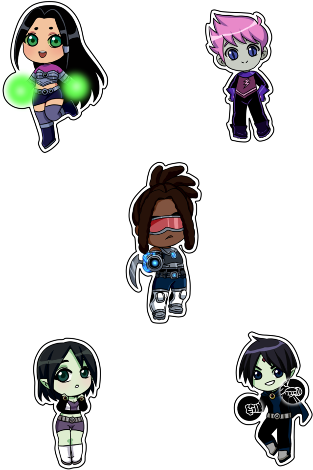 Teen Titans Next Gen Stickers By Shock777 - Teen Titans Next Gen - Free ...