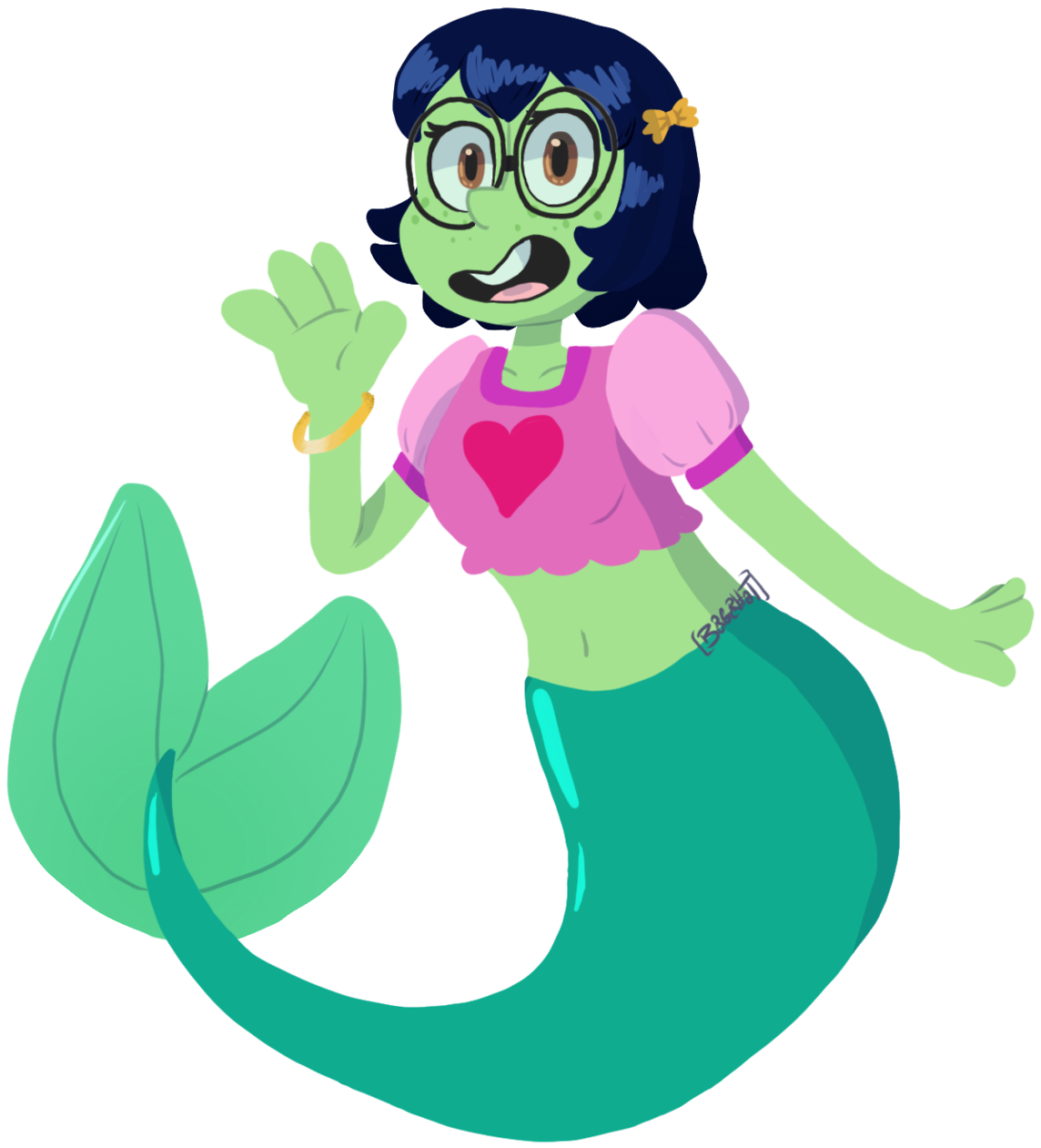 Download Spongebob Mermaid PNG Image with No Background - PNGkey.com