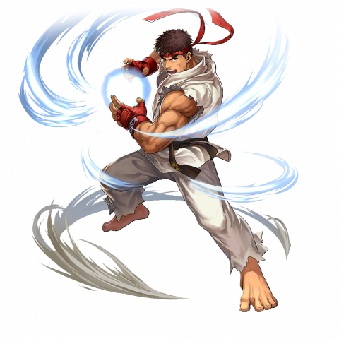 Artwork - Shinku Hadouken Ryu Transparent - Free Transparent PNG ...
