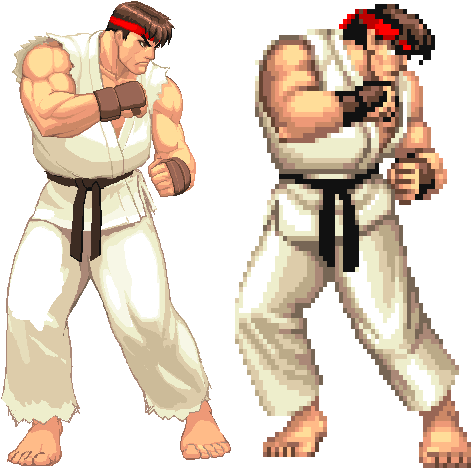 Sfii Ryu Jashwipa - Ryu Street Fighter 2 - Free Transparent PNG ...
