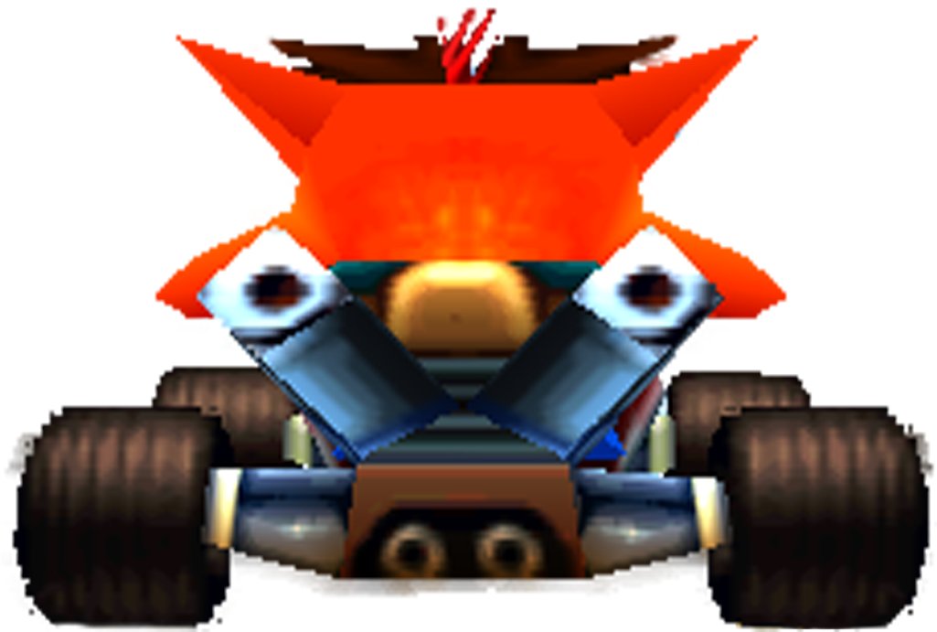 Download Ctr Fake Crash In-kart - Game PNG Image with No Background ...