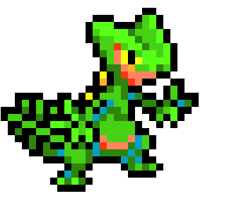 Download Sceptile - Sceptile Pixel Art PNG Image with No Background ...