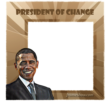 Download Barack Obama Photo Frame - Baraka Obama Picture Frames PNG ...