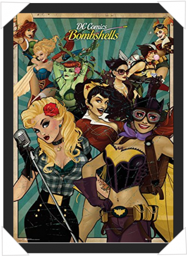 Download #356 - Dc Comics Bombshells Girls PNG Image with No Background ...