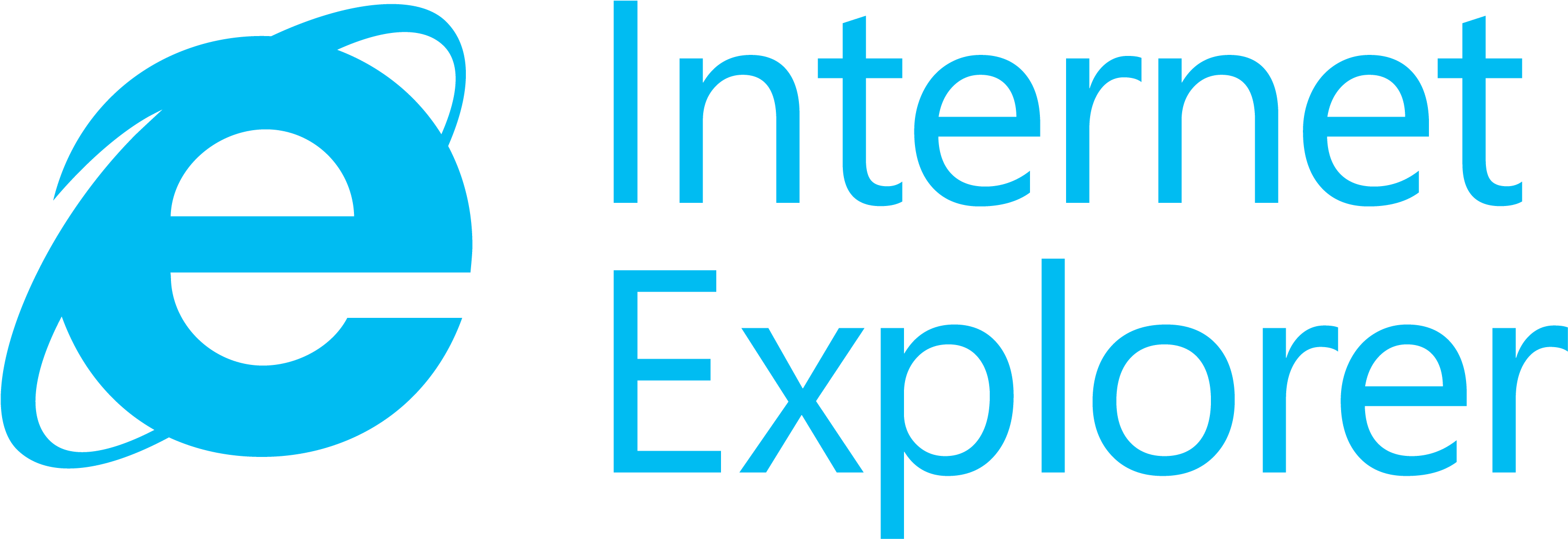 Internet Explorer Logo And Wordmark - Microsoft Internet Explorer Png ...