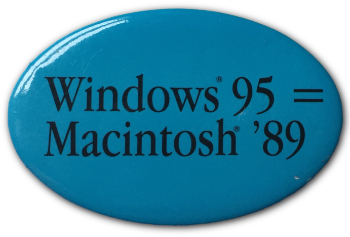 Download Win 95 = Mac 89 Button - Wall Sticker Personalised Family Name ...