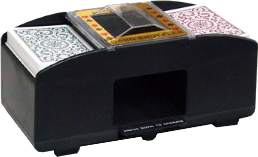 Download 2 Deck Playing Card Shuffler - Card Shuffler PNG Image with No ...