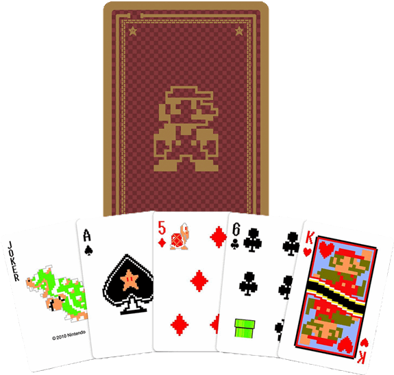 Super Mario Playing Cards - Free Transparent PNG Download - PNGkey