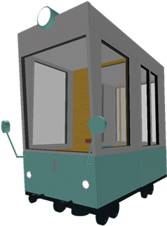 Hello Neighbor Trolley - Hello Neighbor Train Roblox - Free Transparent ...