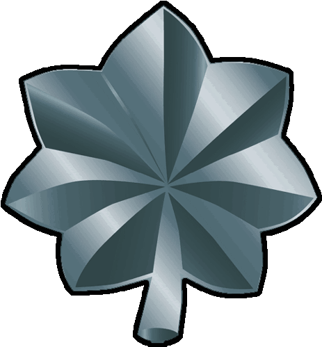 Military Clipart Lieutenant - Lieutenant Colonel Rank - Free ...
