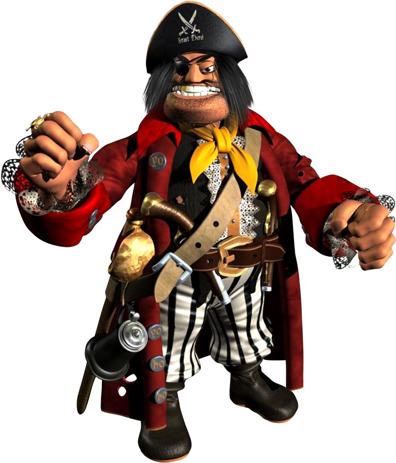 Download Captain Blackeye 03 - Banjo Kazooie Pirate PNG Image with No ...