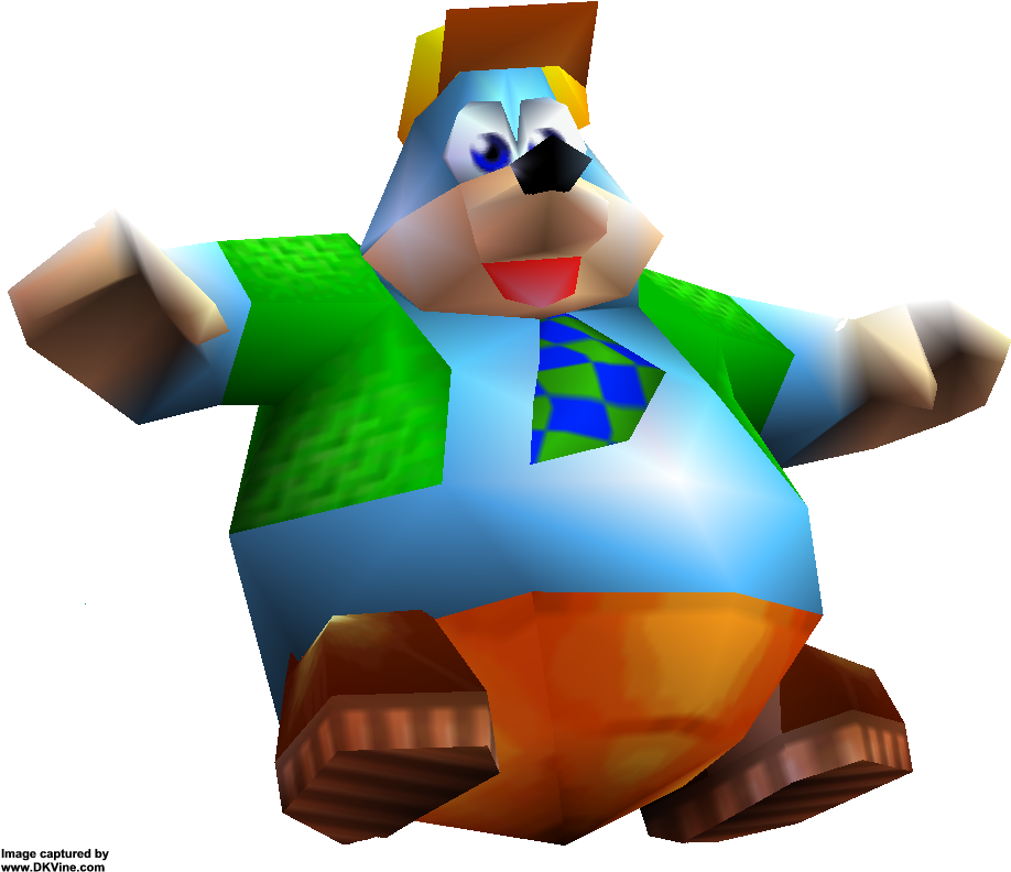 Download Groggy Bear - Banjo Kazooie Boggy Png PNG Image with No ...