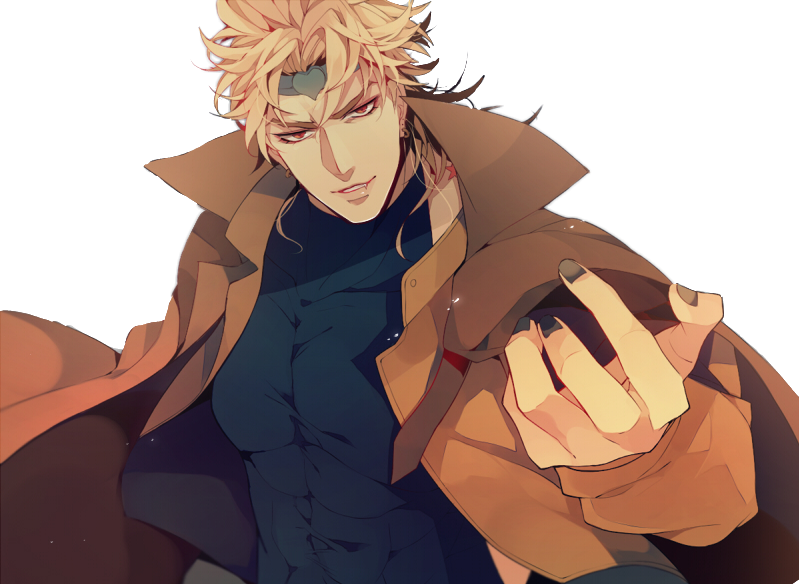 Download Dio Brando Render - Dio Brando Fan Art PNG Image with No ...