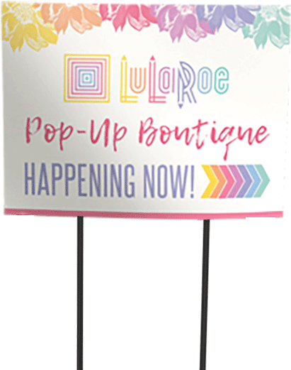 Download Lularoe Yard Sign - Lularoe Julia In Geometric Teal And Navy ...