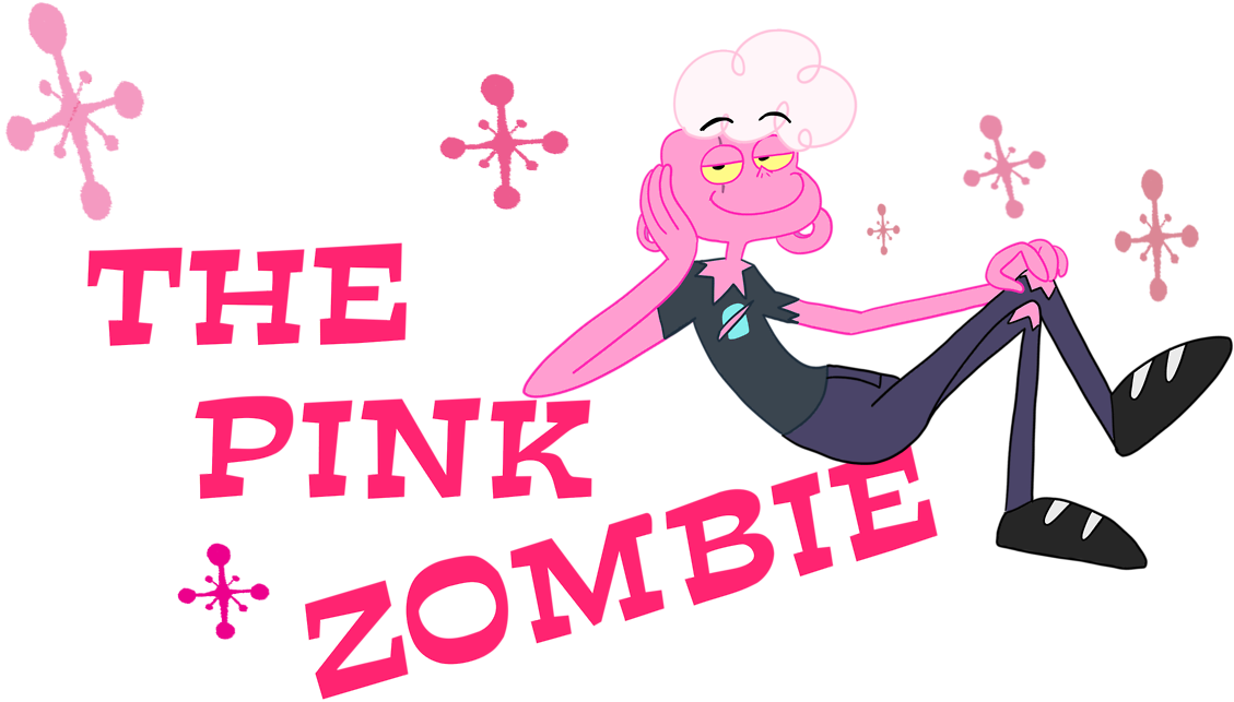 Download The Pinke Zombie Pink Text Font Logo Cartoon - Hungry ...
