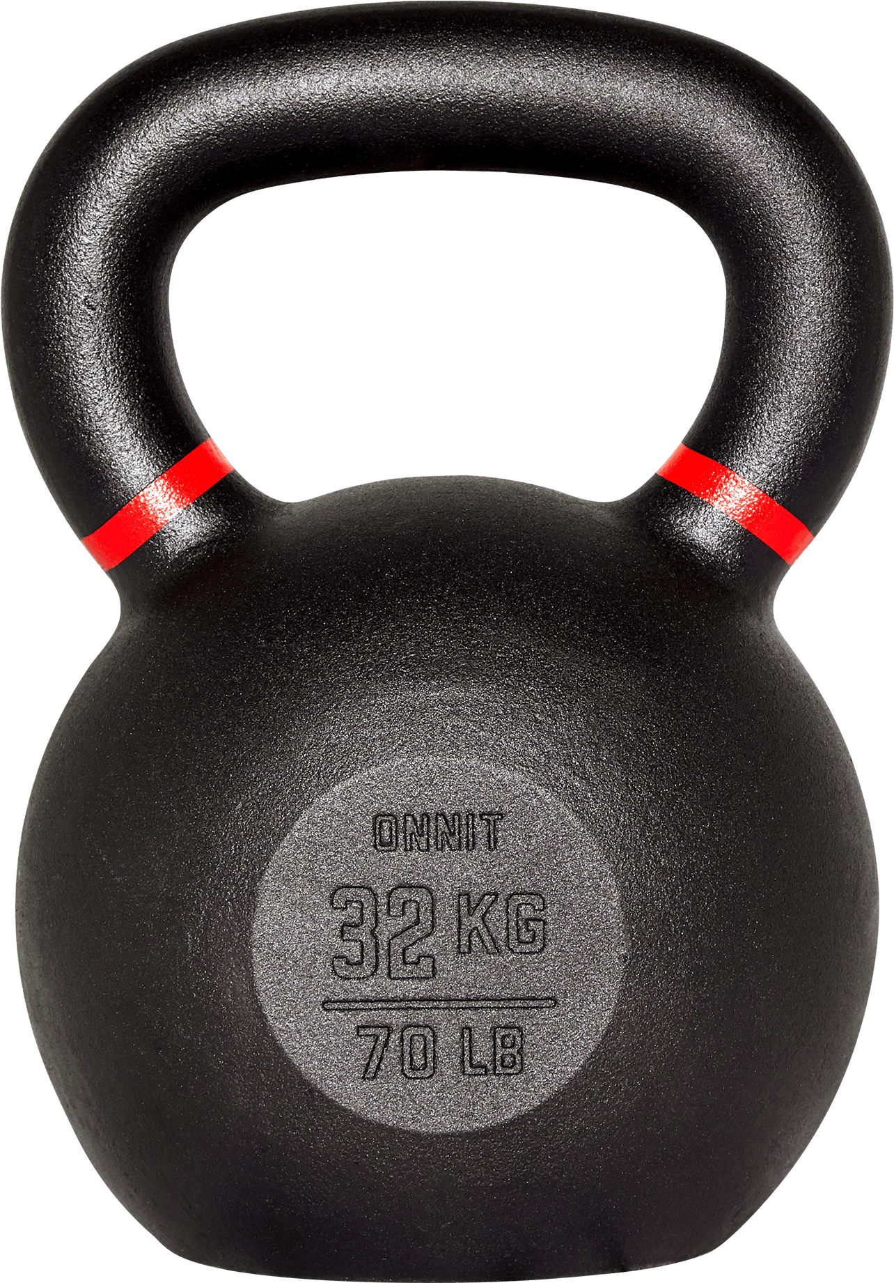 Download 32kg Kettlebell - Red - Kettlebell 24 PNG Image with No ...