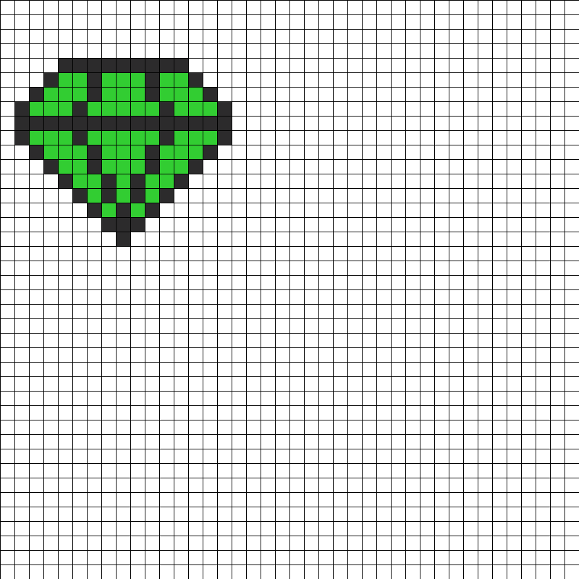 Download Chaos Emerald - Heart Piskel PNG Image with No Background ...