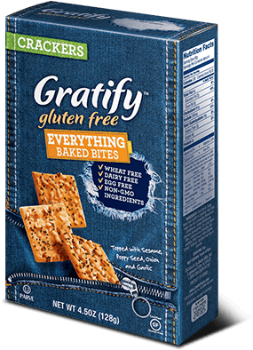 Download Gratify Everything Baked Bites - Gratify Gluten Free Crackers ...