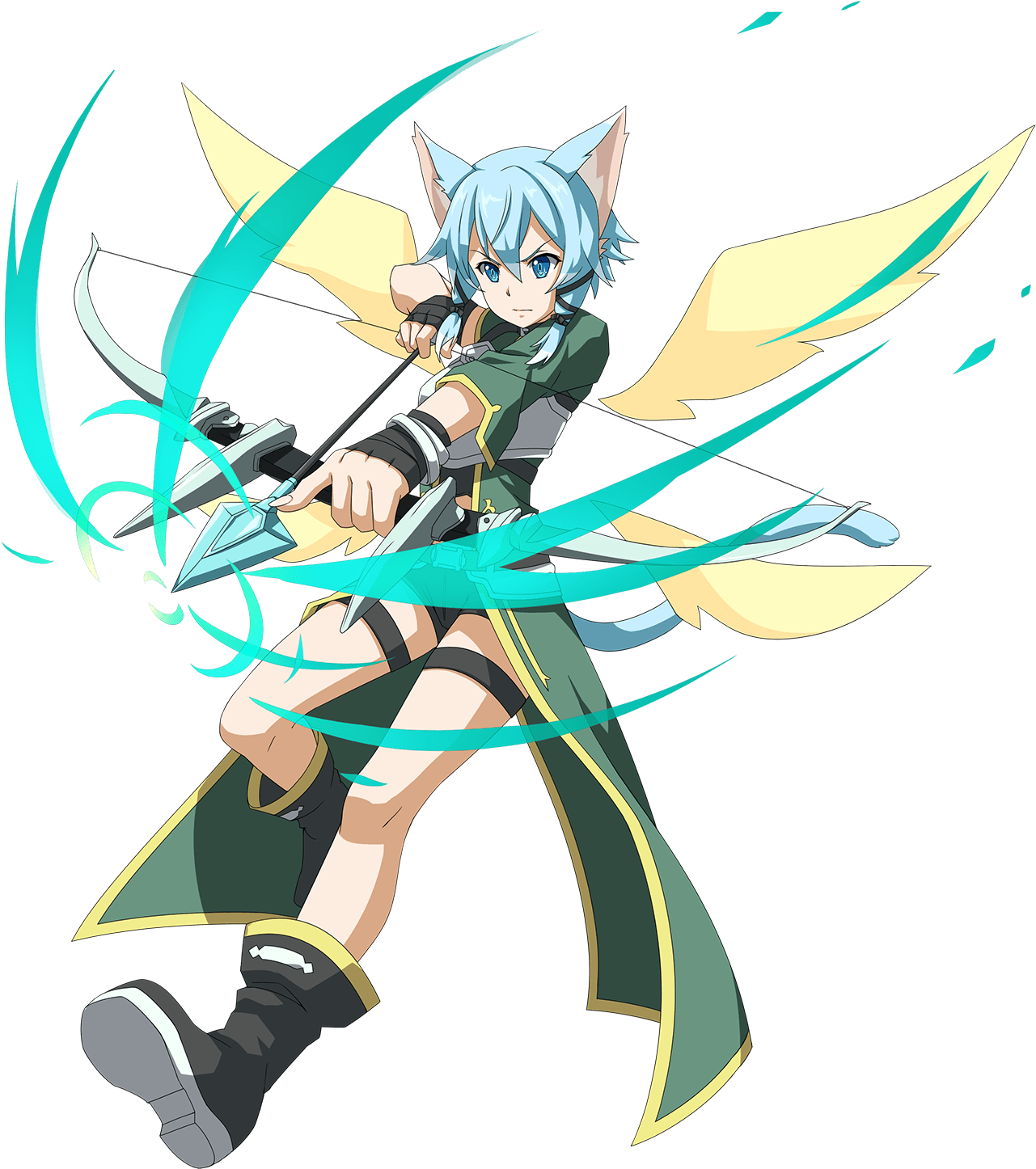 Png Free Sao Drawing Epic - Sword Art Online Memory Defrag Sinon - Free ...