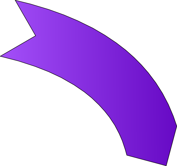 Download Curved Arrow Purple Png PNG Image with No Background - PNGkey.com