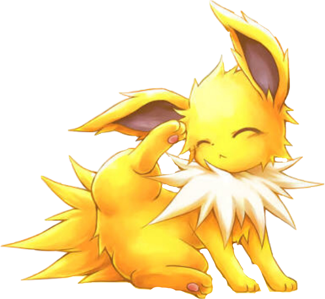 Download Jolteon Cute PNG Image with No Background - PNGkey.com