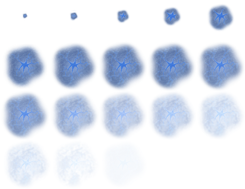 Glowing Orb Png Sprite - Puff Sprite Sheet - Free Transparent PNG ...