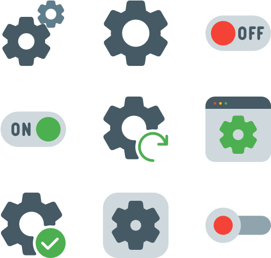 Download Settings PNG Image with No Background - PNGkey.com