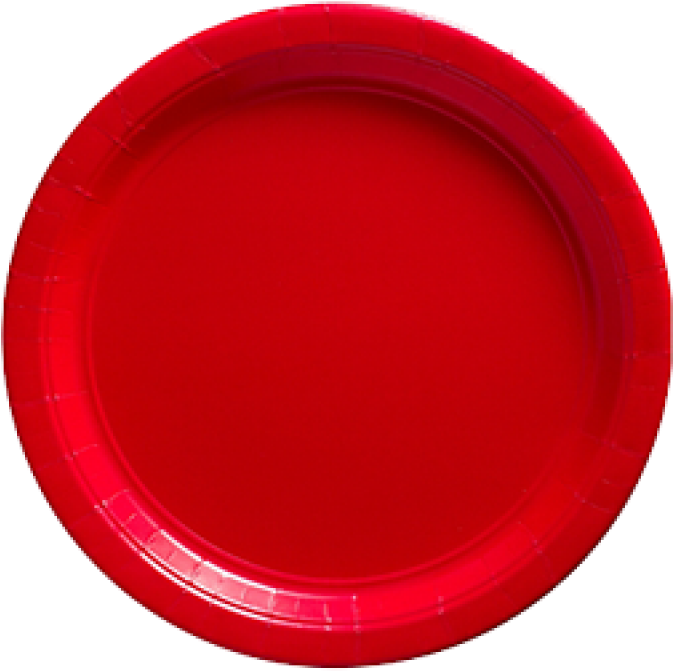 Download Apple Red Paper Dinner Plates 20ct - Red Plate PNG Image with ...