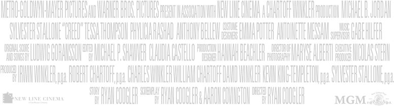 Download Creed Credits Prev - Movie Credits PNG Image with No ...