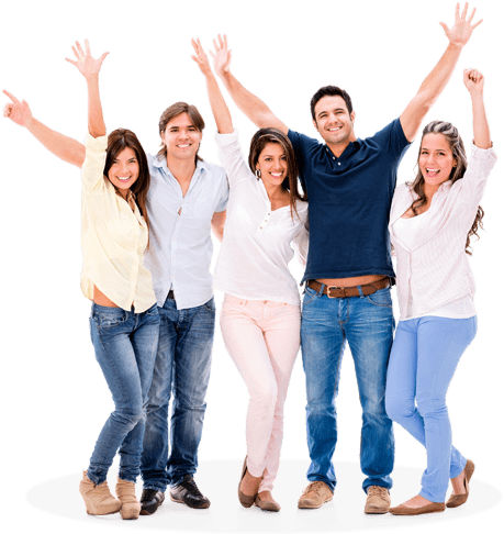 Happy-people - Group Of People Png - Free Transparent PNG Download - PNGkey