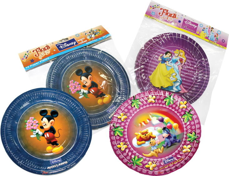Flora Disney Paper Plates - Flora Call Disney - Free Transparent PNG ...