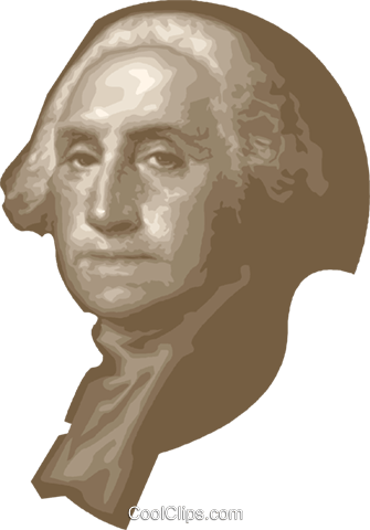 George Washington Royalty Free Vector Clip Art Illustration - George ...