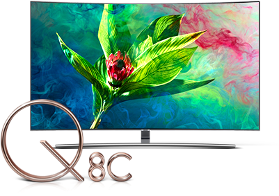 Download An Image Of Samsung 2018 New Qled Tv Q8c - Samsung Qled PNG ...