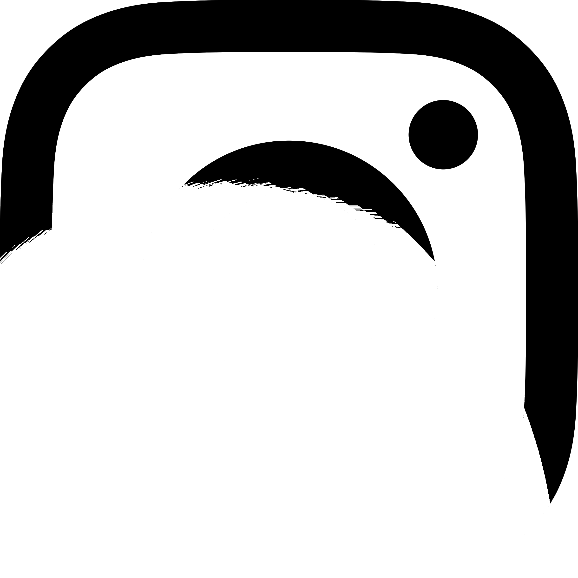 Download Instagram 2016 Logo Black And Ahite - Clip Art PNG Image with ...