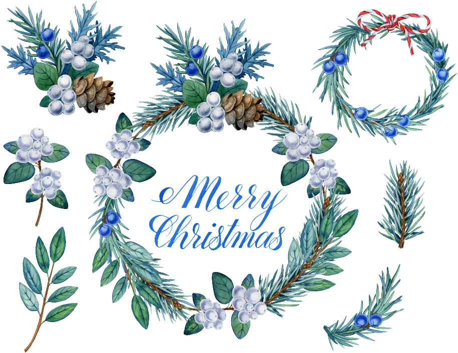 This Graphics Is Hand Painted Christmas Card Shading - Christmas Day ...