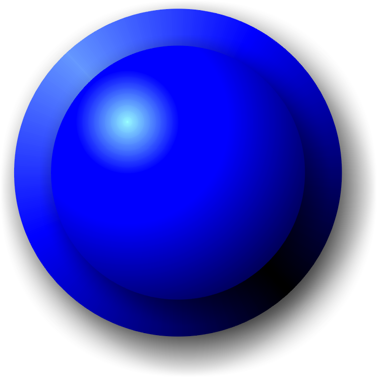 Download File - Bullet-blue - Blue Png PNG Image with No Background ...