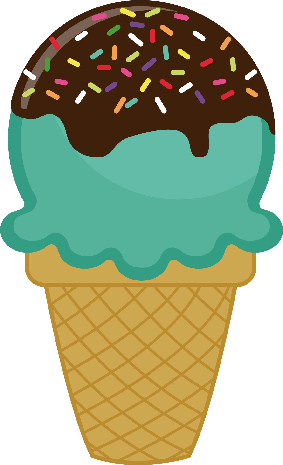 Sprinkles Clipart Watercolor - Imagenes De Comida Chatarra Animadas ...