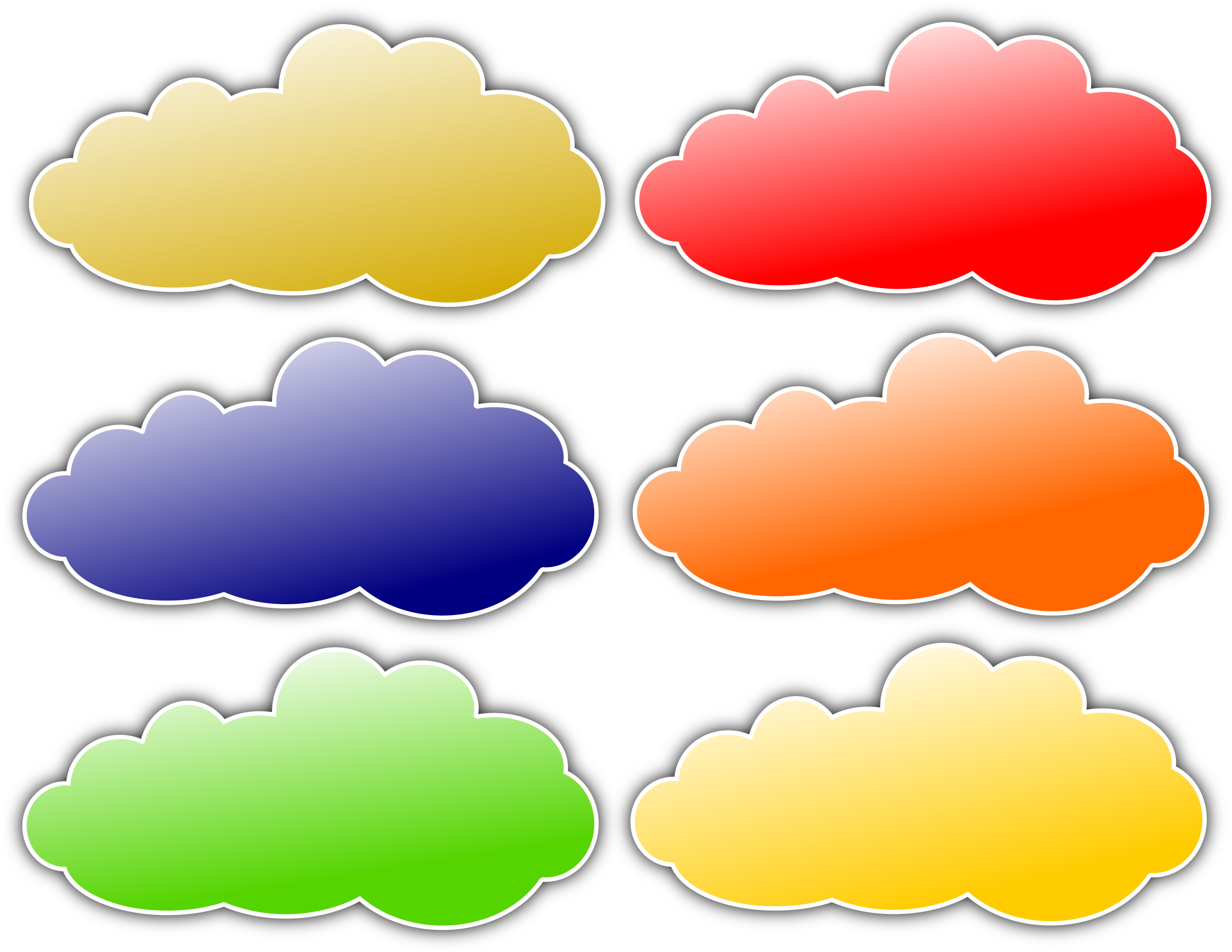 Download How To Set Use Colour Clouds Icon Png PNG Image with No ...