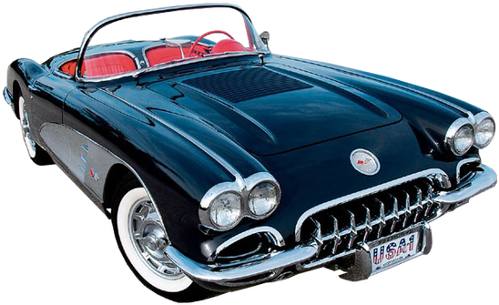 Download Corvette Car Transparent Background Image Vector Library ...