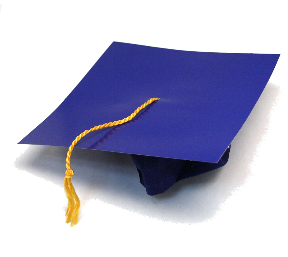 Download Graduation Cap Png Clipart - Blue And Gold Graduation Cap PNG ...