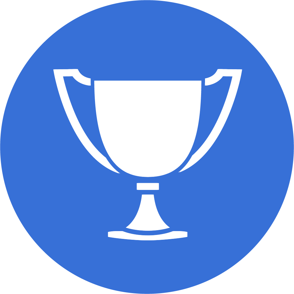 Download Sports Sell - Achievement Icon Png Blue PNG Image with No ...
