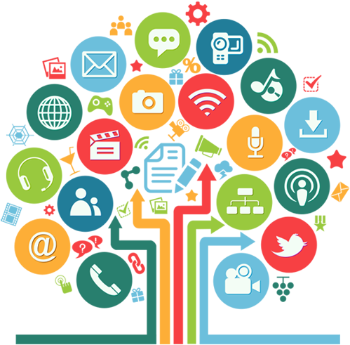 Social Media Solutions - Technology In Education Clipart - Free ...