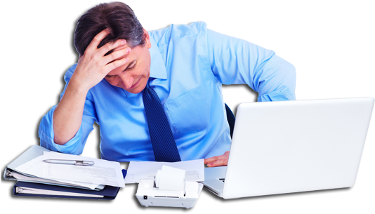 Download Business Change - Banker Stress PNG Image with No Background ...